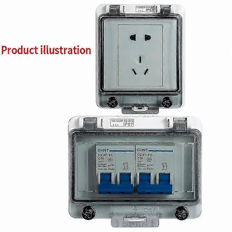 Circuit Breaker Transparent Waterproof Box Window Distribution Box ...