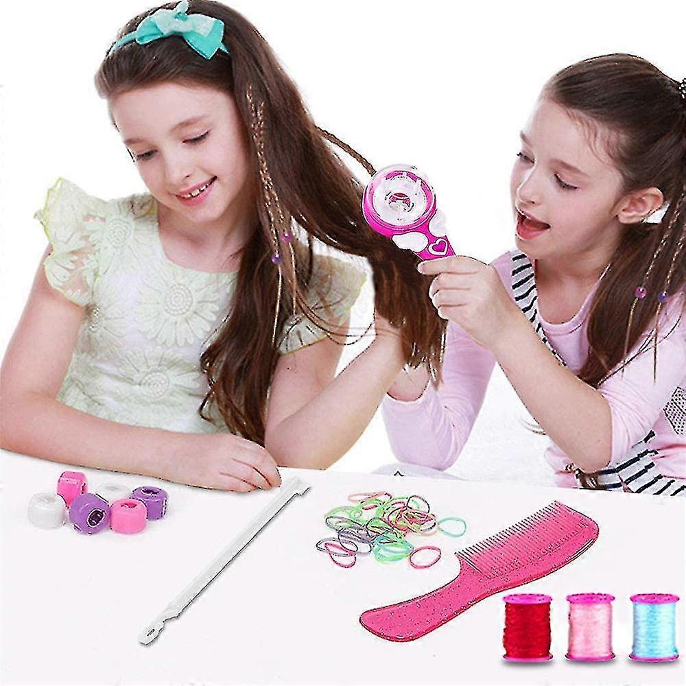 Girls Kids Automatic Hair Braider Styling Tool Diy Electric Braid ...