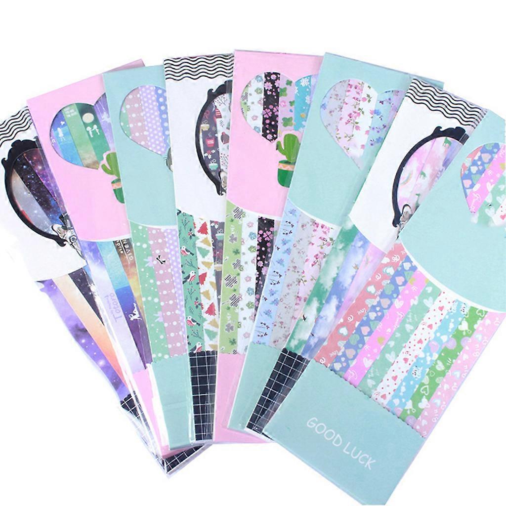 540 Sheets Folding Lucky Star Origami Paper Great Wishes Paper Strips ...