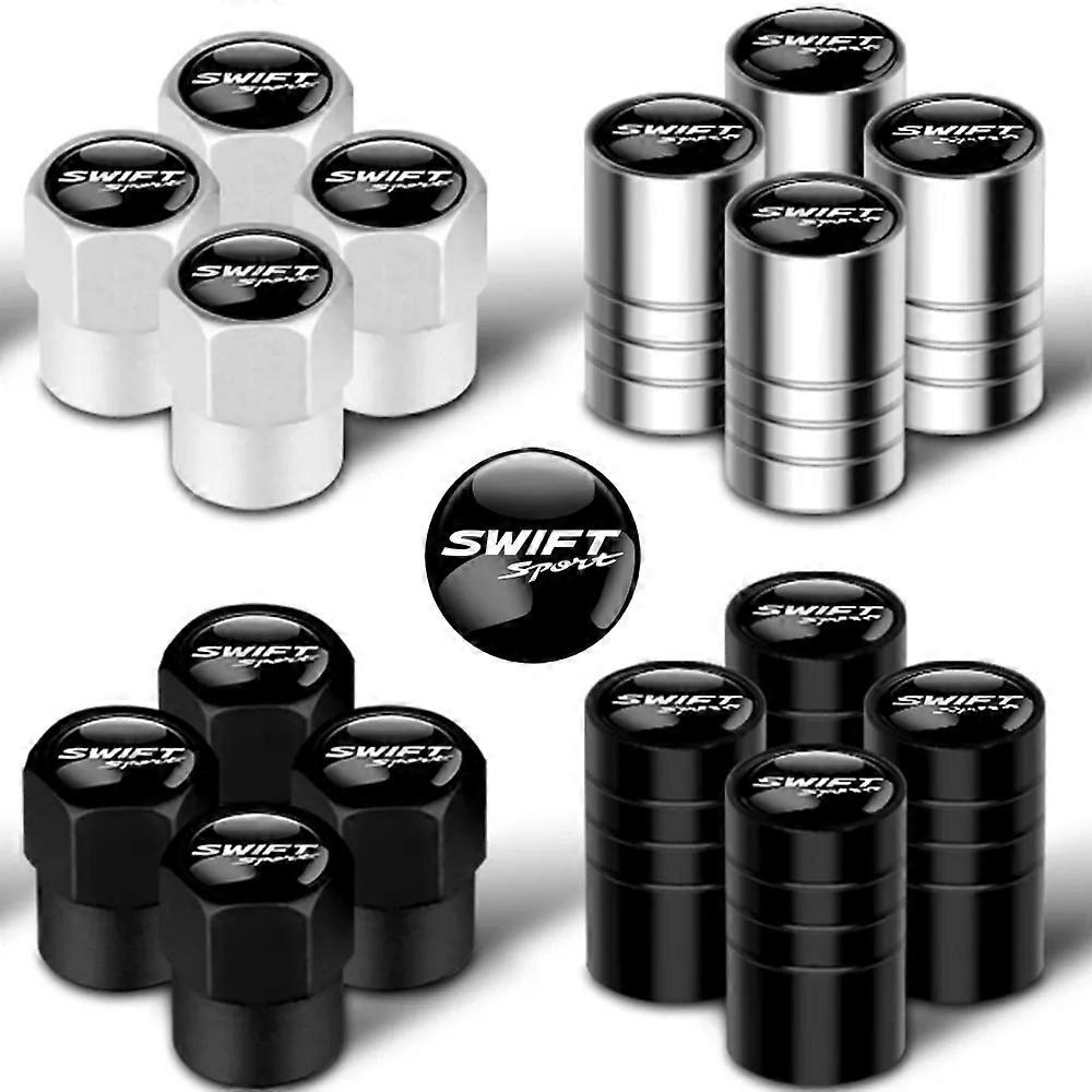4PCS Car Swift Sport Badge Wheel Tires Valve Caps Tyre Valve Stem ...