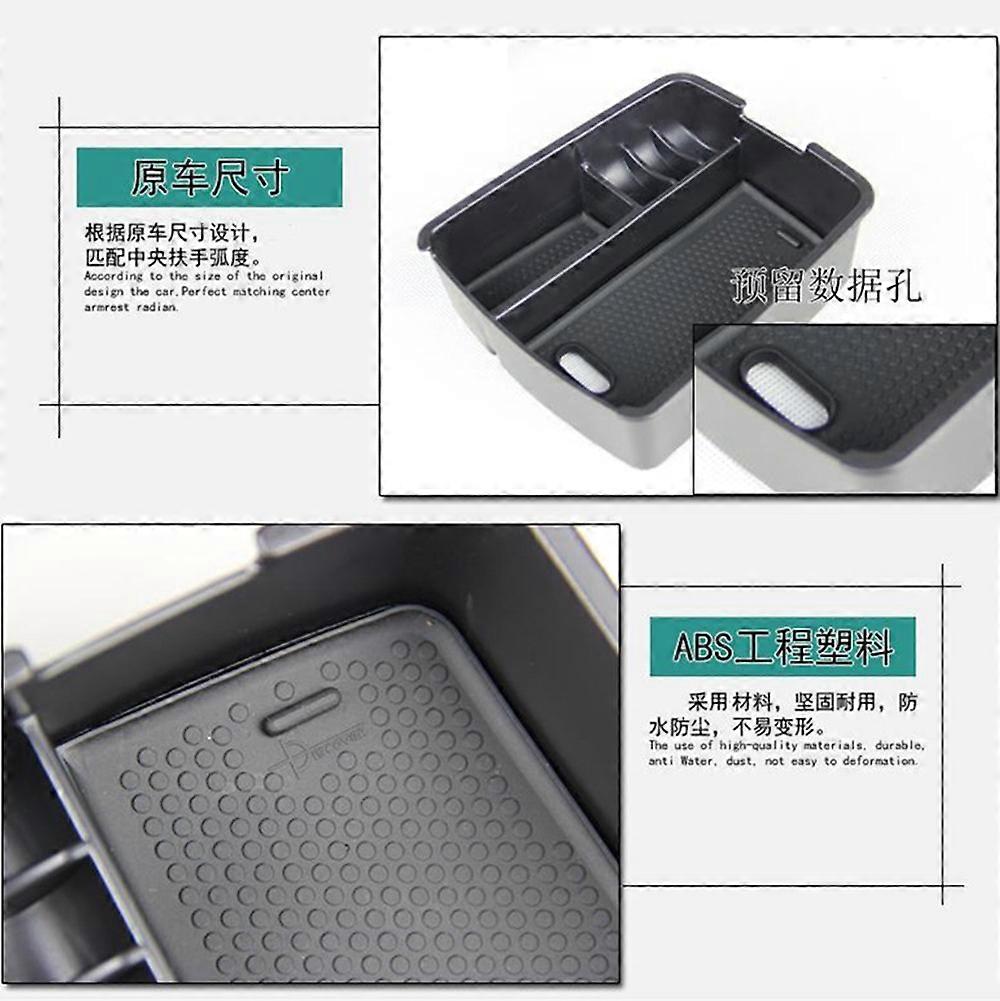 Car Armrest Storage Box for Opel Grandland 2017-2021 Grandland X Center ...