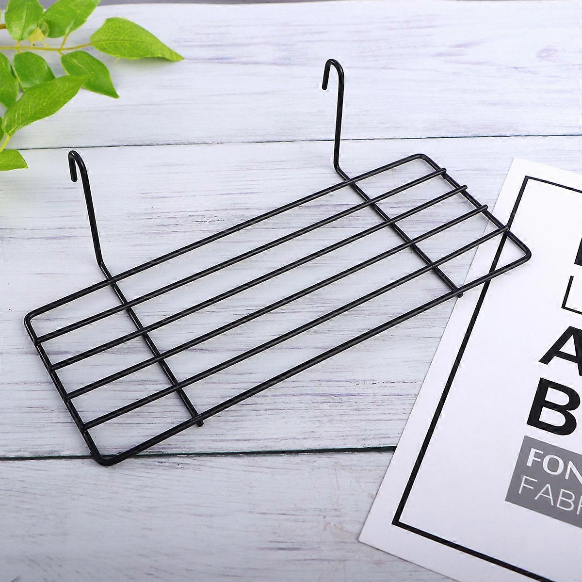 1pc Grid Iron Frame Hanging Iron Frame Shelf Simple Wall Decoration for ...