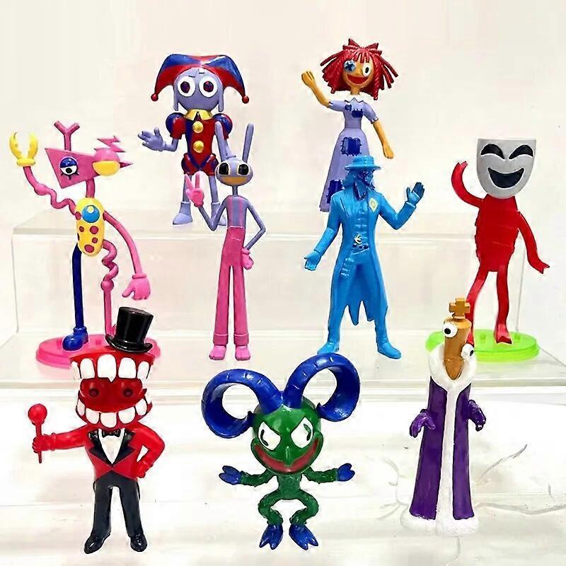 The Amazing Digital Circus Figure Set Toy Digital Circus Figurines ...