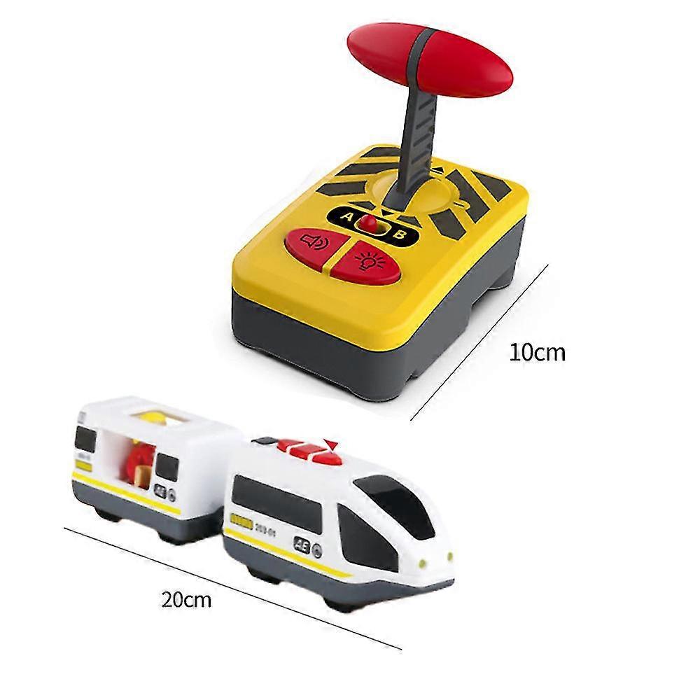 Remote Control Electric Train With Wooden Thomas Train Track Toys Kids ...