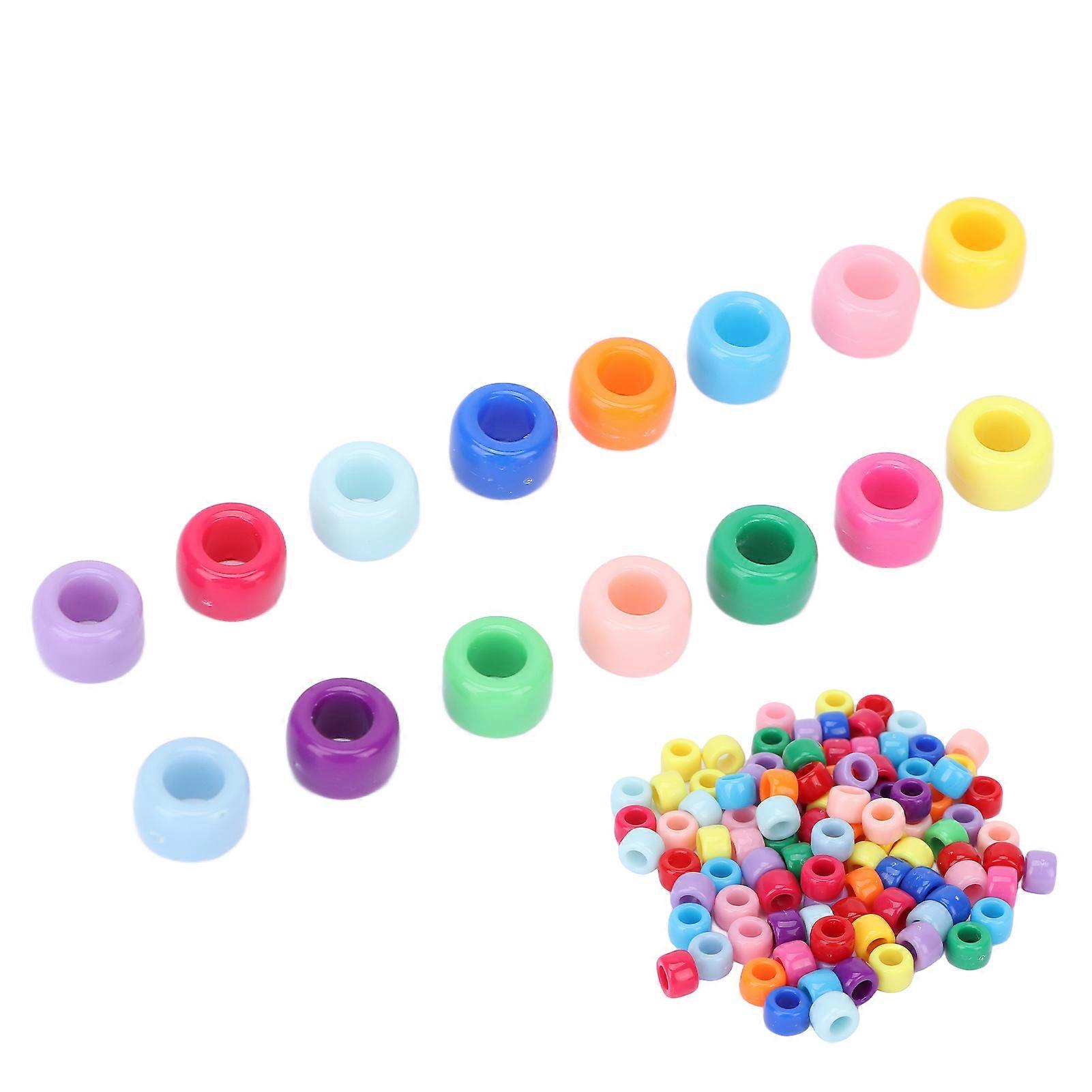 100Pcs Beard Beads Simple Design Perfect Size Glossy Texture Durable ...