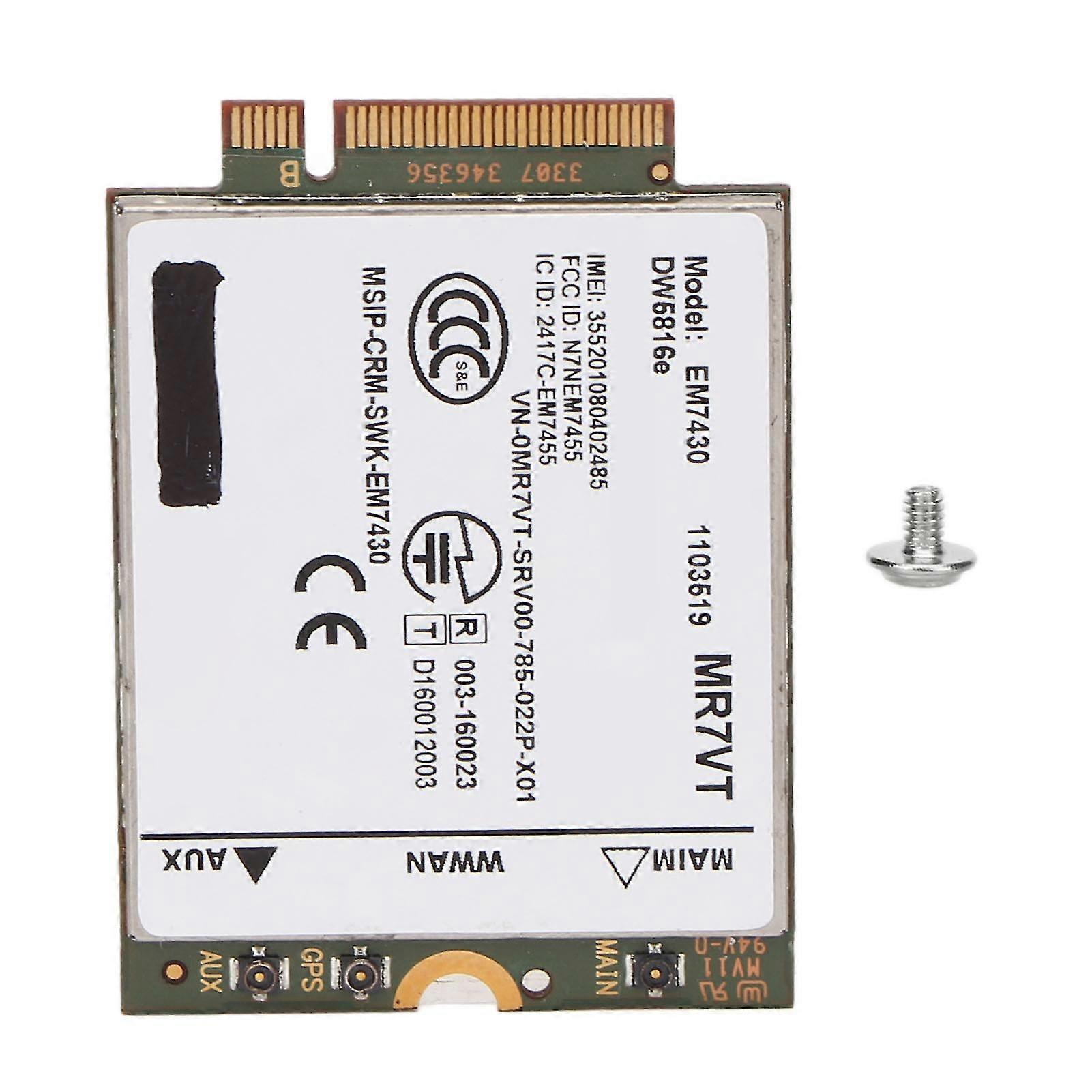 Dell Latitude 7280 7285 7290 7389 7390 7480 7490 E7470 4G LTE Network ...