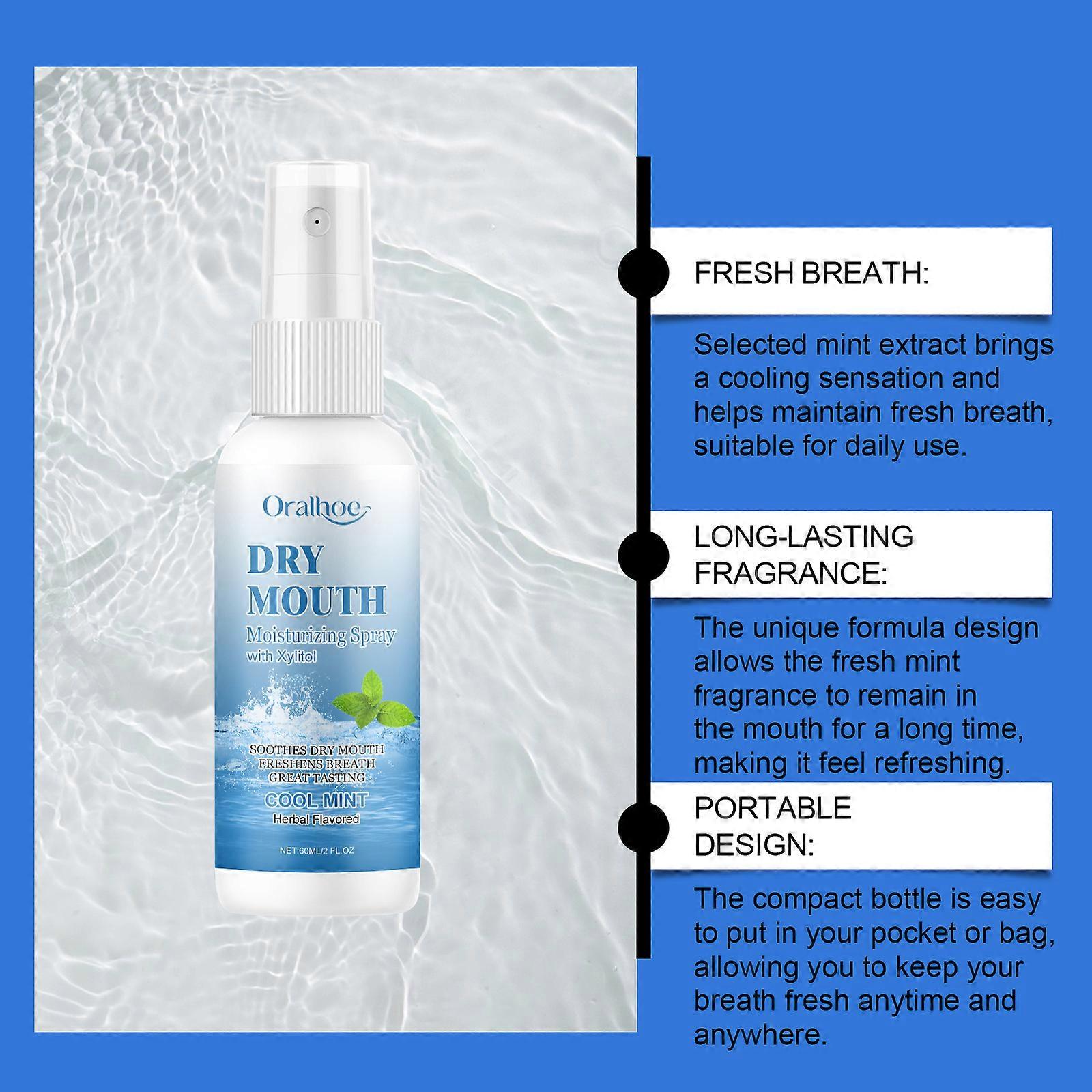 Teeth Cleaning And Moisturizing Spray, Gentle Care For Teeth Cleaning ...