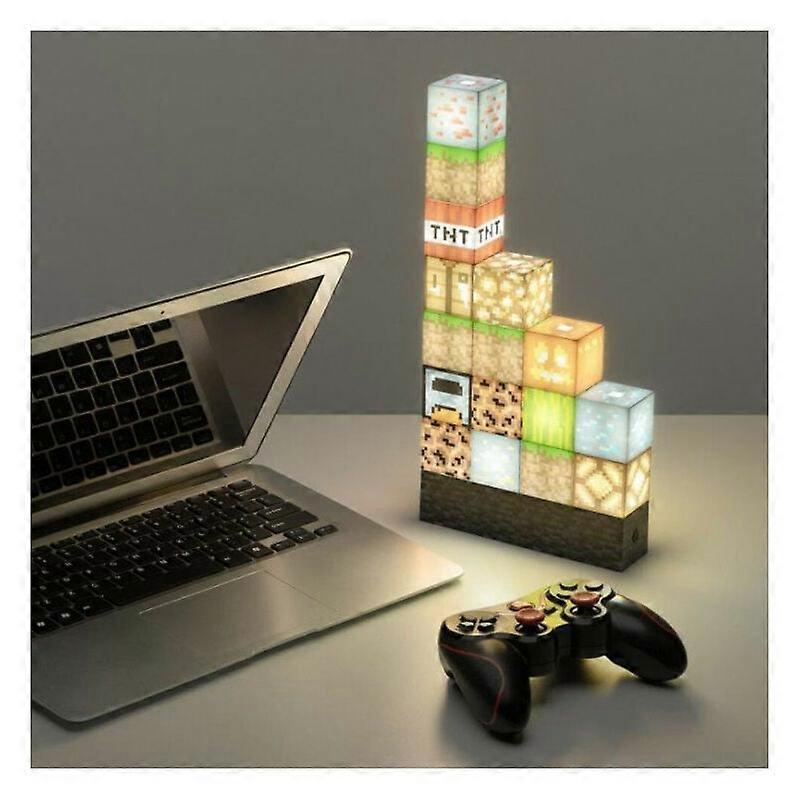 Minecraft Desk Lamp, Officially Licensed with Interactive Decoration ...