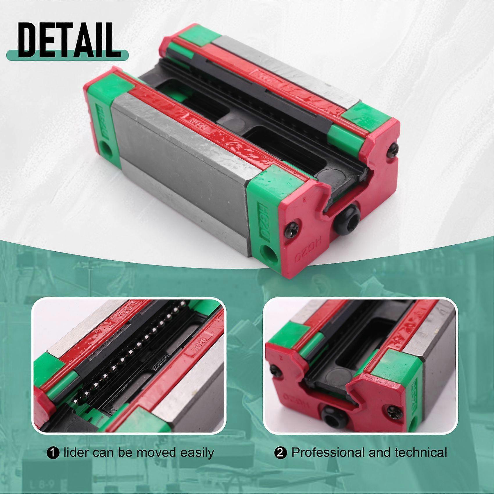 Steel HGH20CA 20Mm Linear Rail Guide Block for CNC Machine Parts ...
