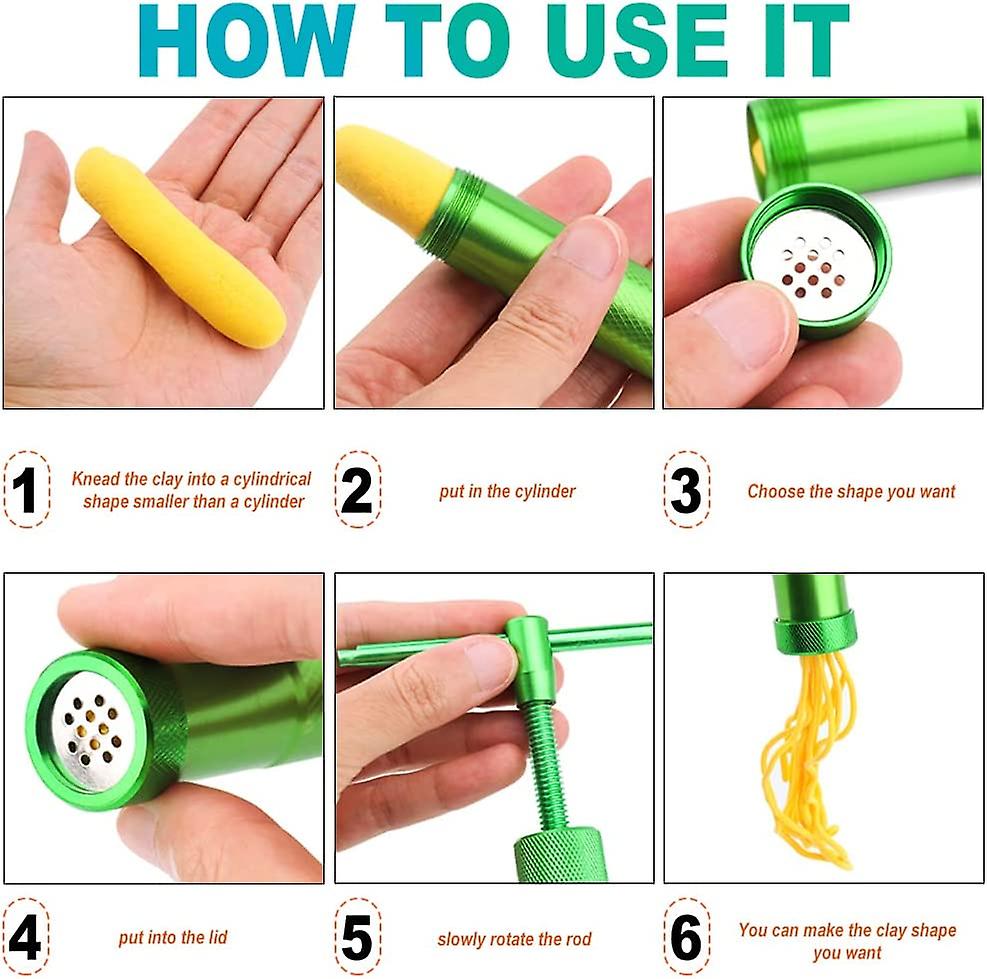 Rotary Clay Extruder Gun, Fondant Sugar Paste Extruder, Ceramics ...