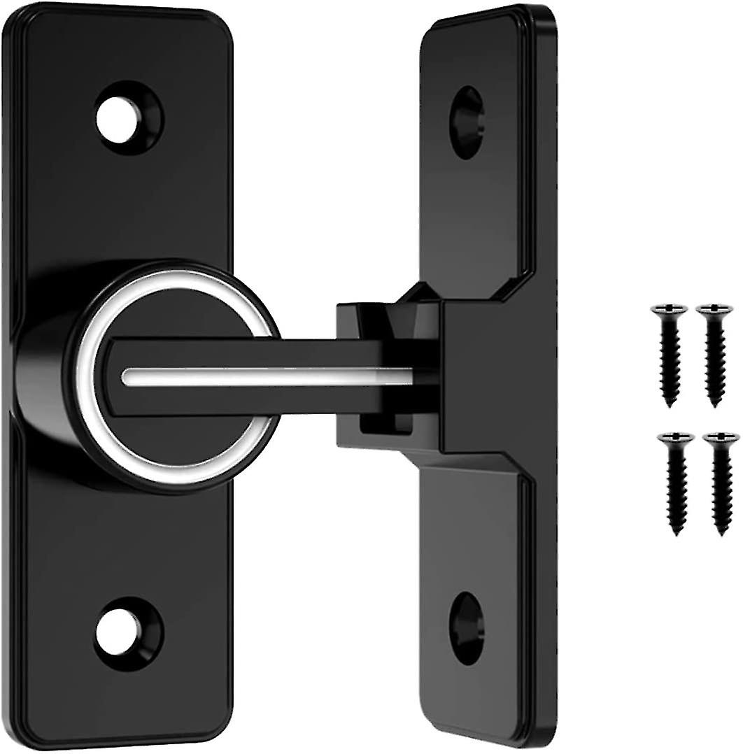 Latches Hardware 90 Degree Right Angle Heavy Duty Gate Latches Flip Latch Barn Door Lock ...