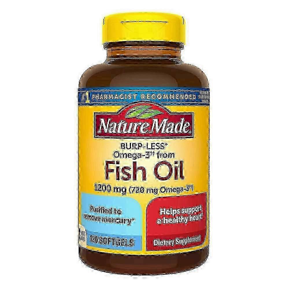 Nature Made Fish Oil, 1200 Mg, Softgels, 120 Ea | Fruugo UK