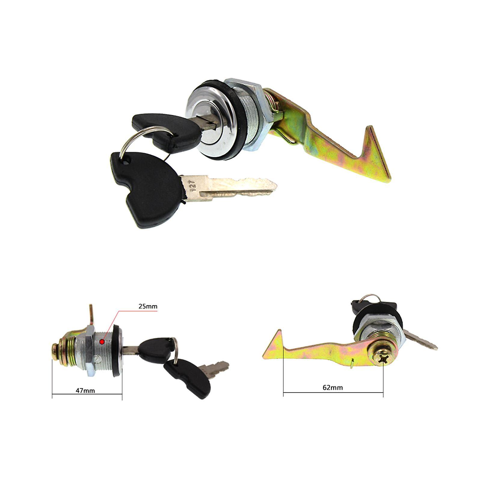 Rear Lock Cylinder Sturdy Easily Install Replaces Durable Tour Pack Pak ...