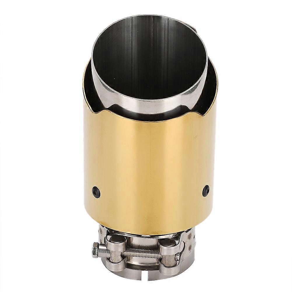 Stainless Steel Car Tail Throat 63mm/2.5in Inlet 89mm/3.5in Outlet ...