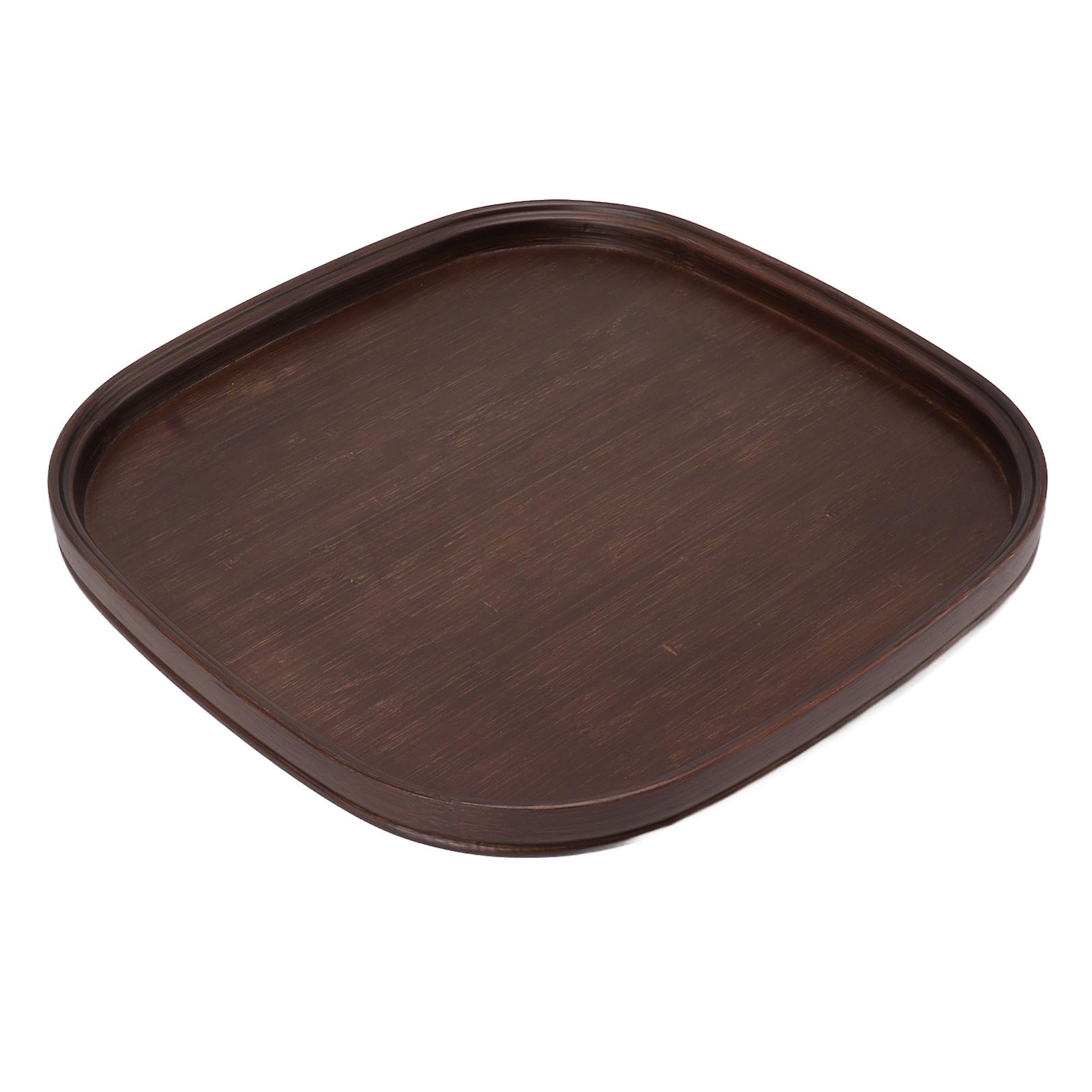 Tea Plate Bamboo Teaboard Refreshment Dried Fruit Teacup Serving Plate ...