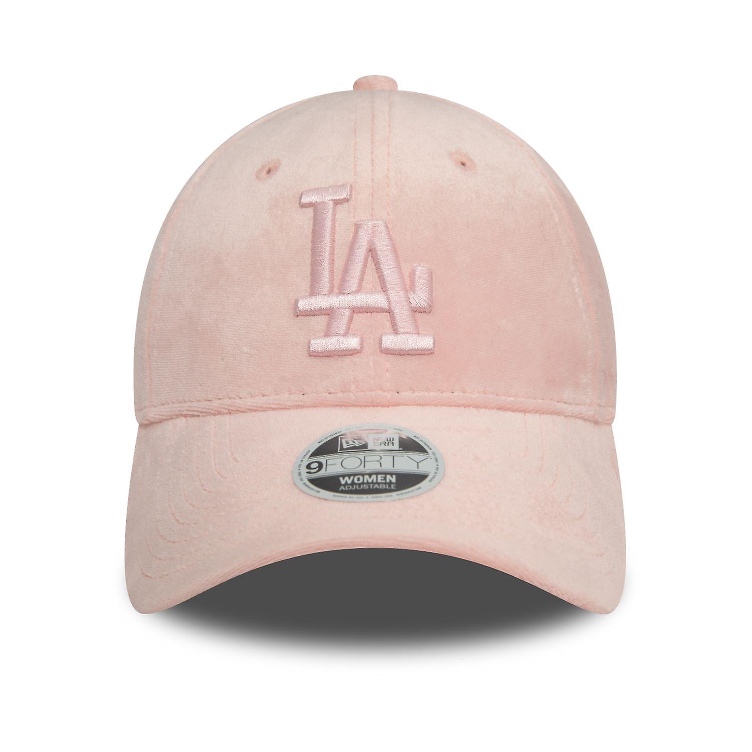 New Era 9Forty Women's Cap - VELOUR Los Angeles Dodgers pink | Fruugo UK
