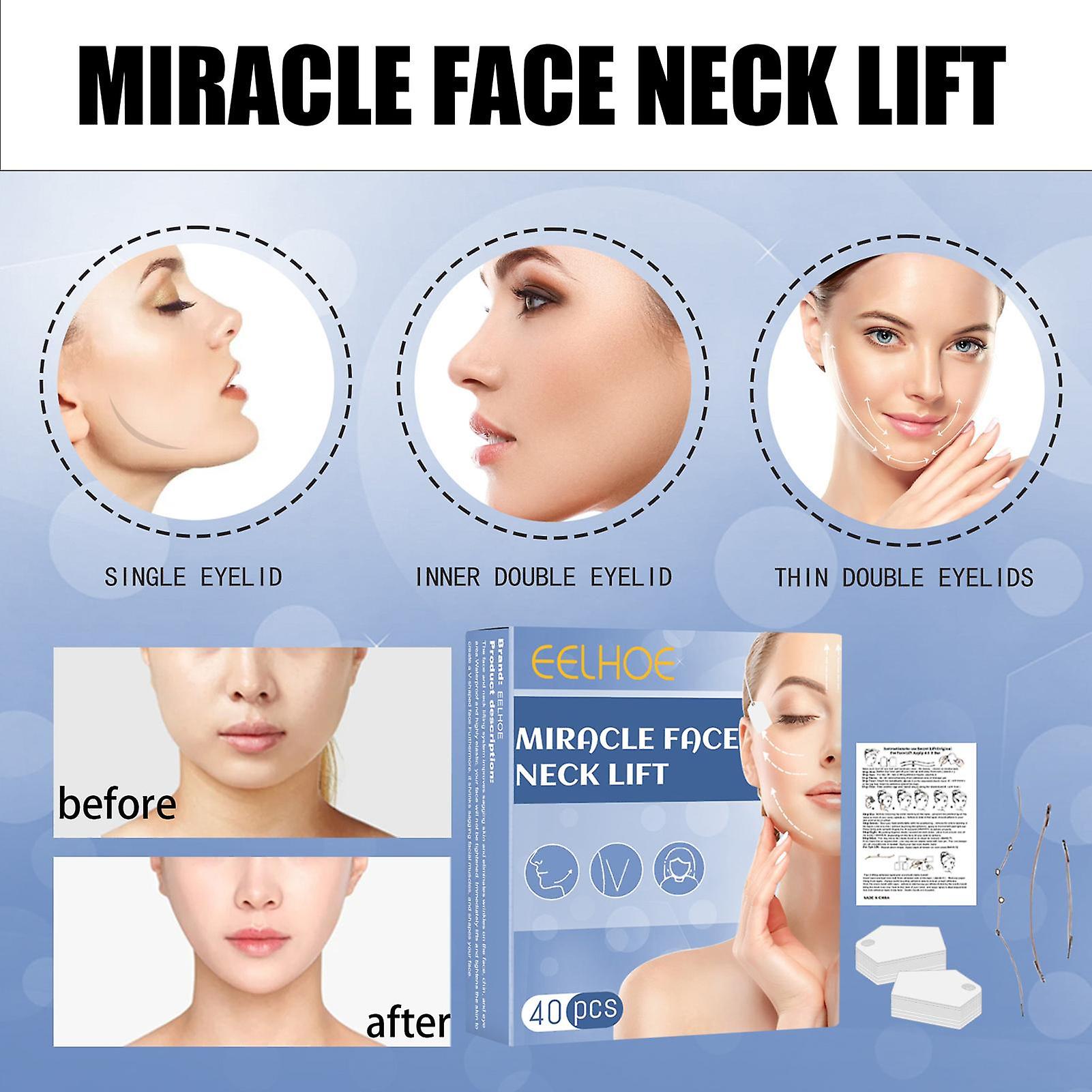 Facial Lifting Patch Wide Application Tighten Skin Significant Effect V ...
