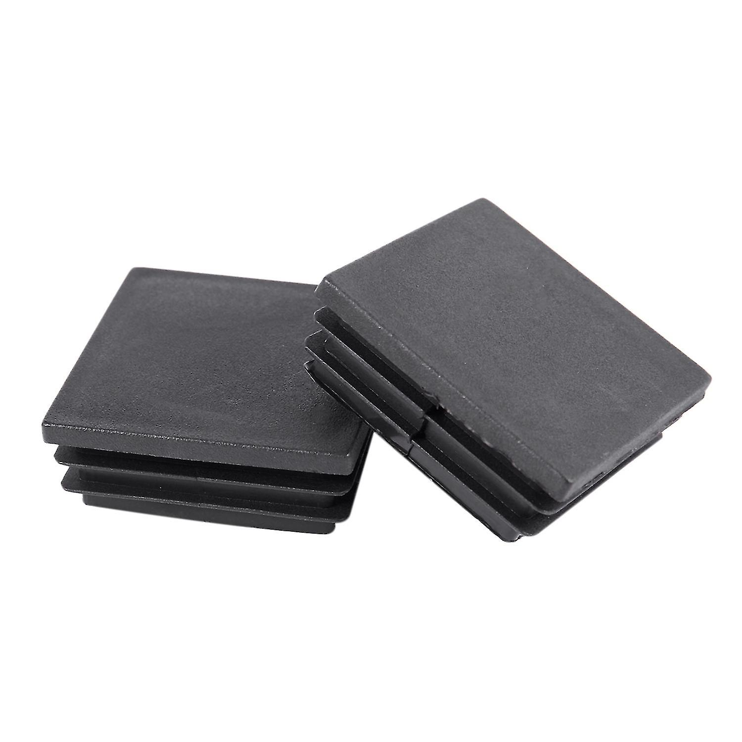 50mm X 50mm Plastic Square End Blind Plugs Cap Pipe Inserts 12pcs ...