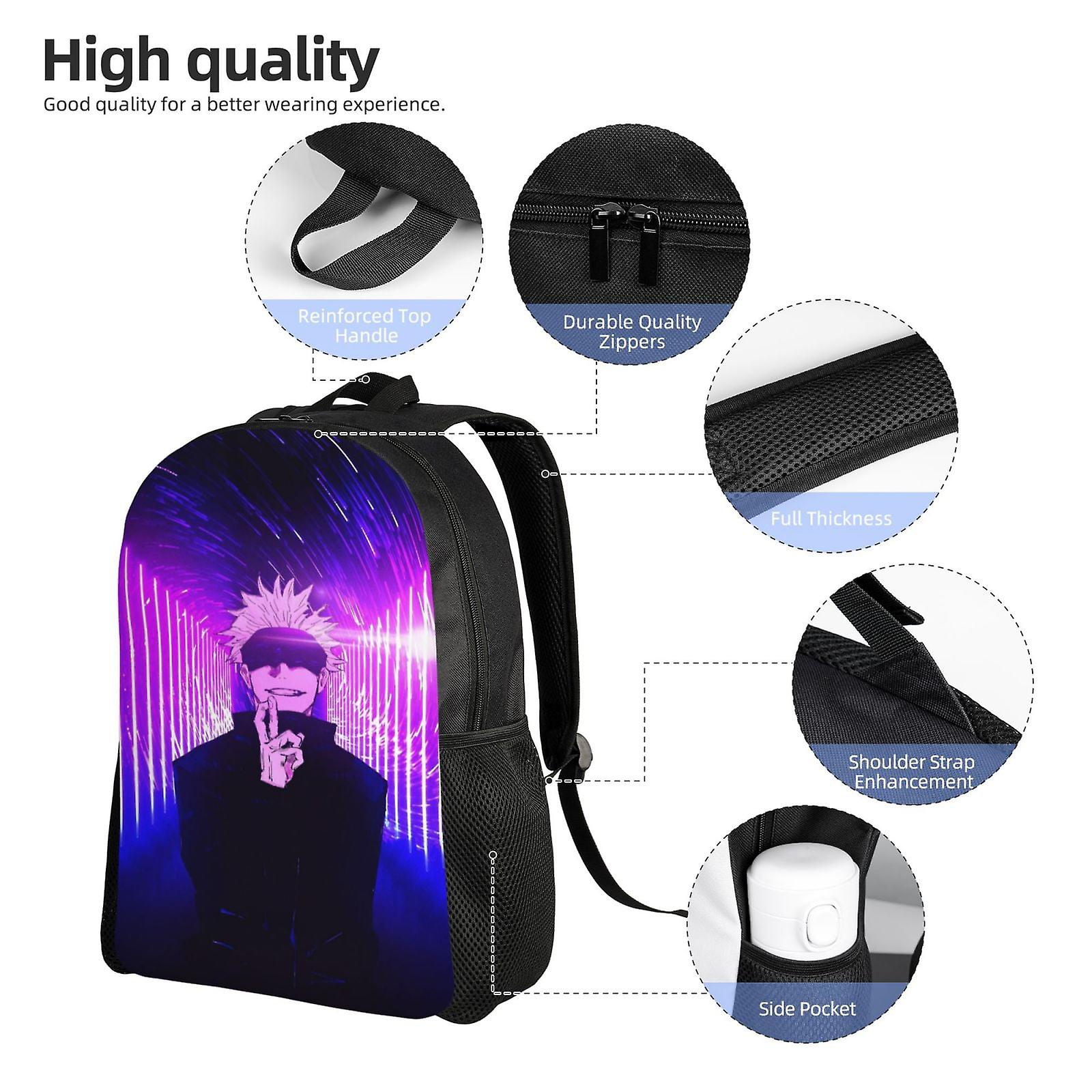 Jujutsu Kaisen Gojo School Backpack For Teen Girls Middle School Bag ...