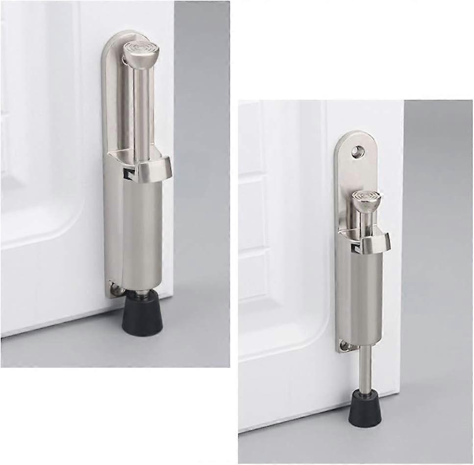 Soft Rubber Door Stop Zinc Alloy Door Bracket Foot Operated Door Stop ...