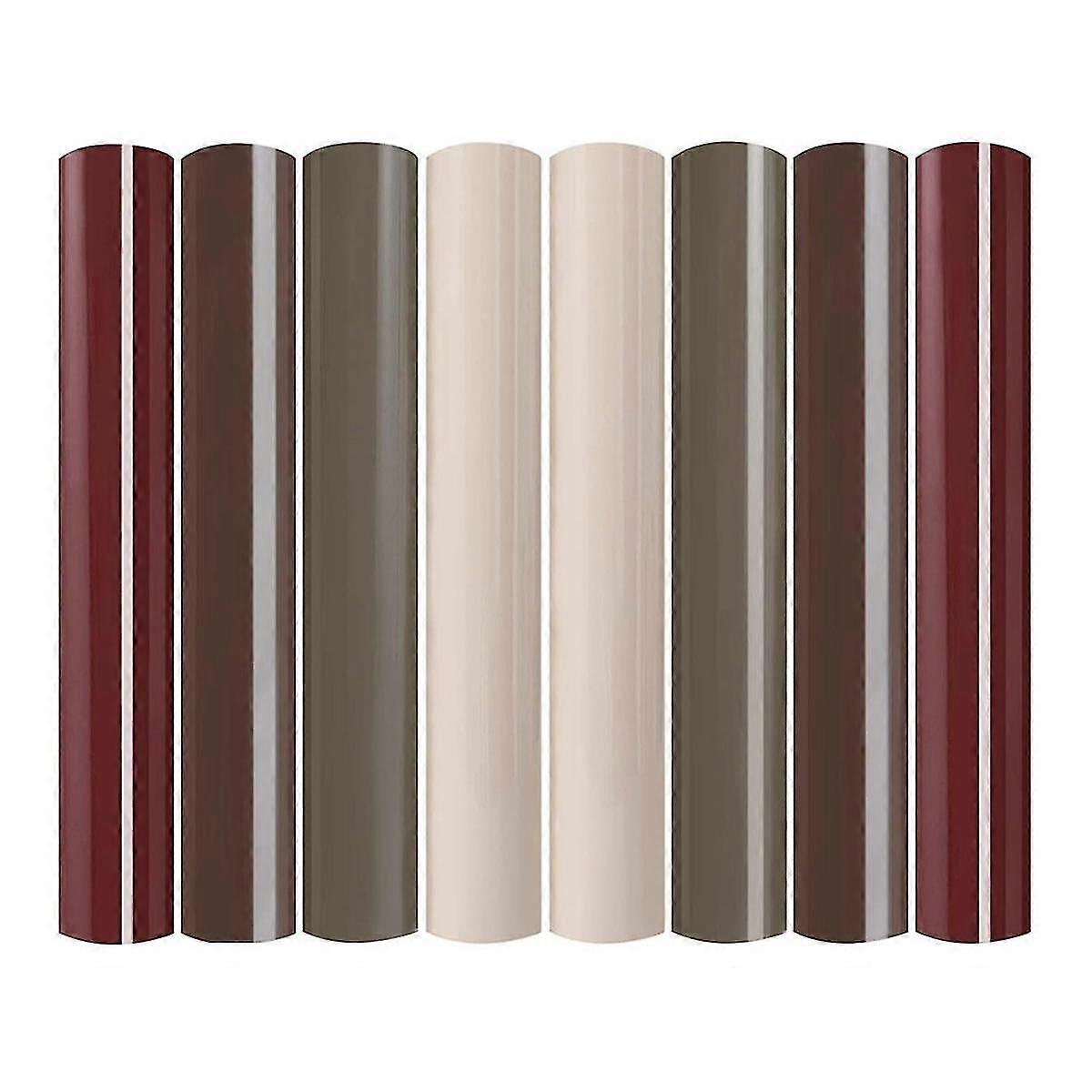 Skin Tone Bubble Vinyl Heat Transfer - 8 Pieces Bubble Vinyl, 4 Brown ...