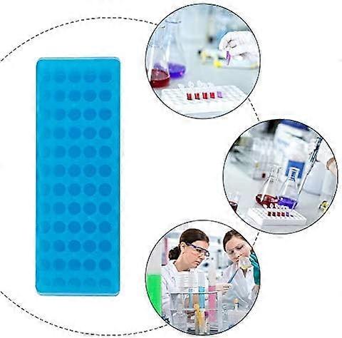 6PCS Polypropylene Microcentrifuge Tube Rack Double Panel 60-Well ...