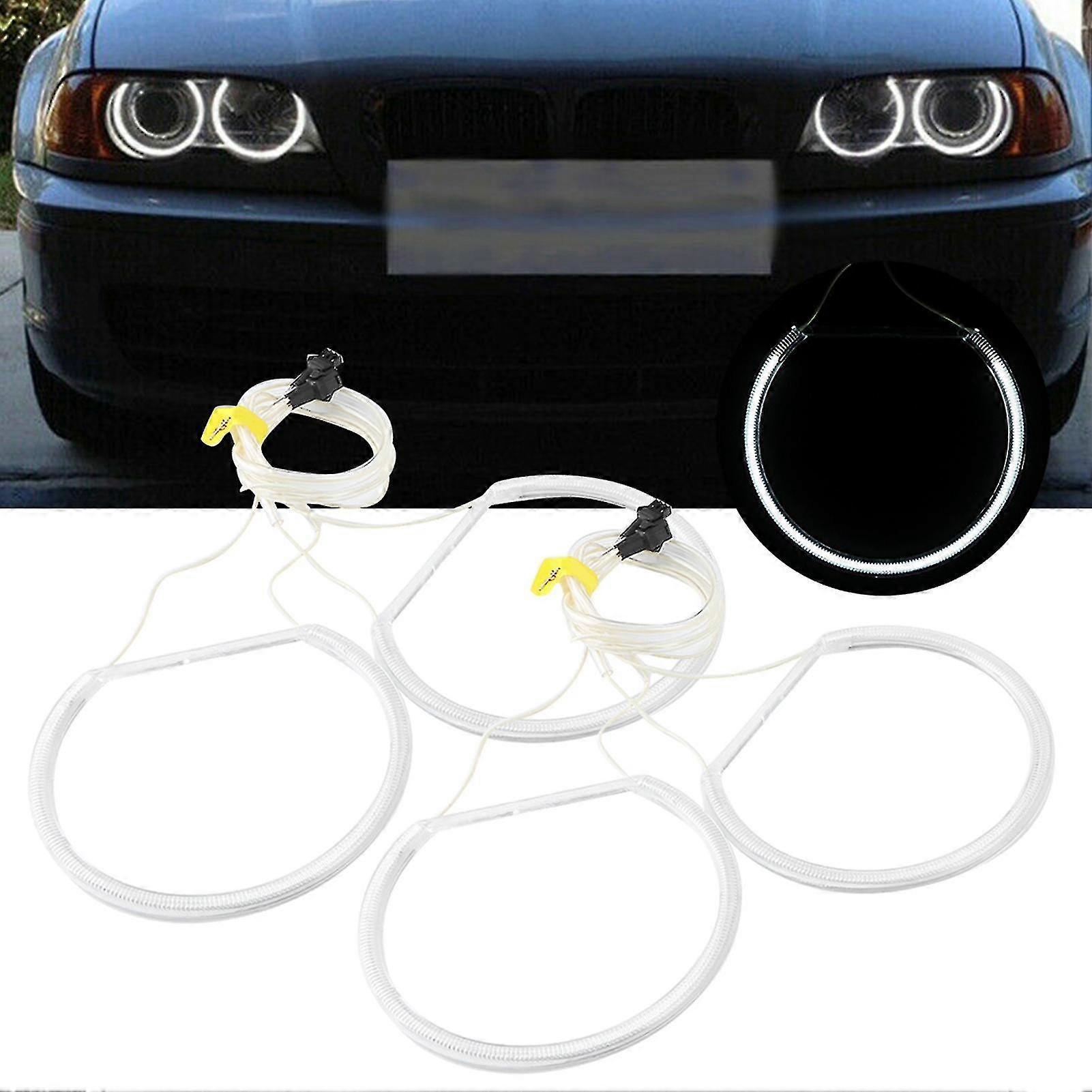 LED Car Headlight Angel Eyes Lamp Kit for BMW E36 E38 E39 E46 (4pcs/set ...