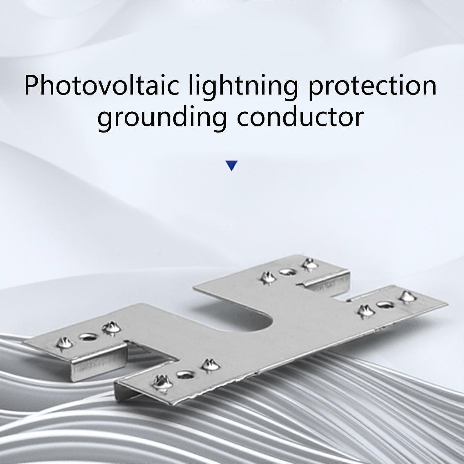 50Pcs Solar Panel Earthing Clamp / Earthing Washer | Fruugo UK