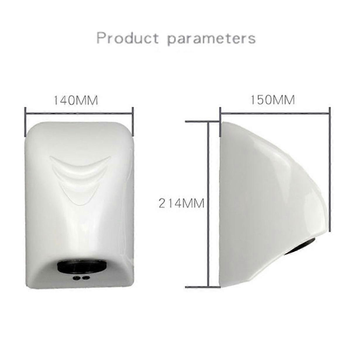 600W Automatic Hand Dryer Electric Heater Wind Hand Dryer Machine Hotel ...