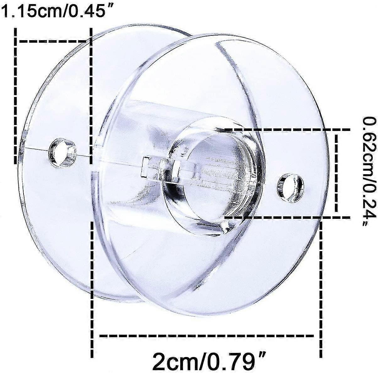 Sewing Machine Spool 25 Packs Of Plastic Sewing Machine Spool With ...