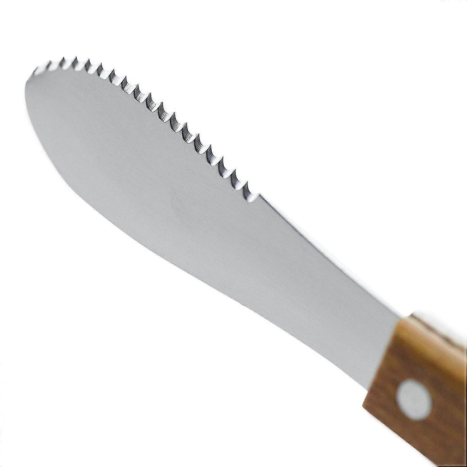 4 Pack Butter Spreader Knife Standing, Stainless Steel Cheese Spreader ...