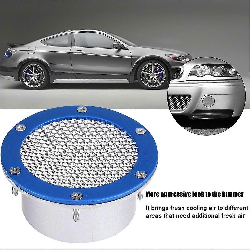 Universal Car Racing Air Duct Grille Bumper Vent Inlet for Cold Air ...