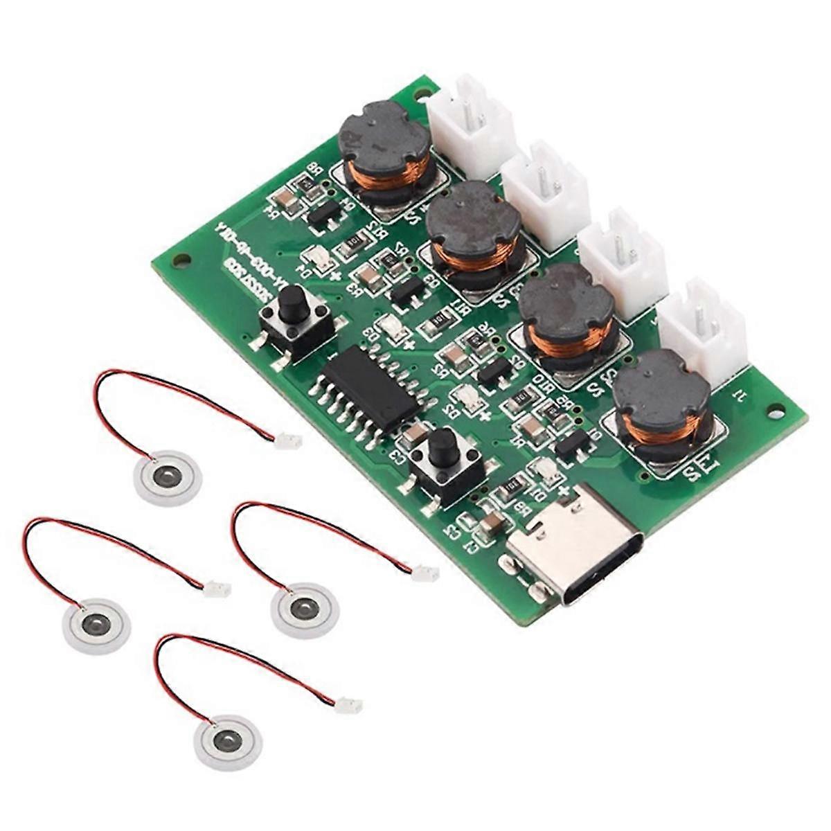 DC5V Type-C Mini Humidifier DIY Kits Mist Maker and Driver Circuit ...