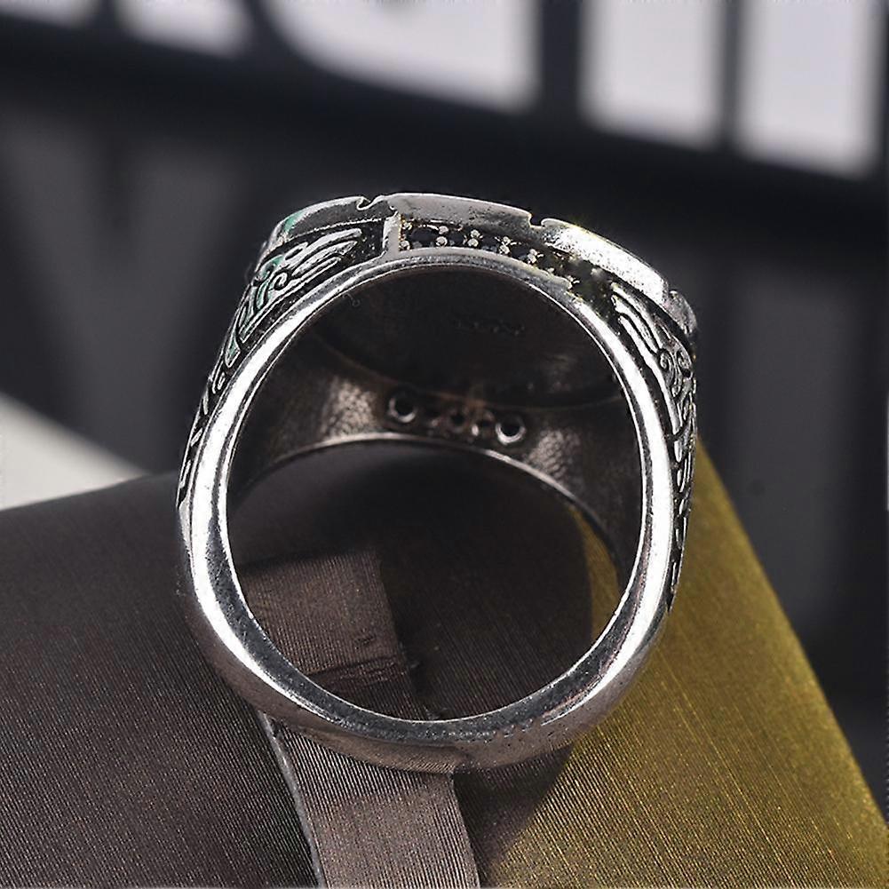 Punk Silver Wolf Hand Pattern Mens Ring Personality Mens Rings Fashio ...