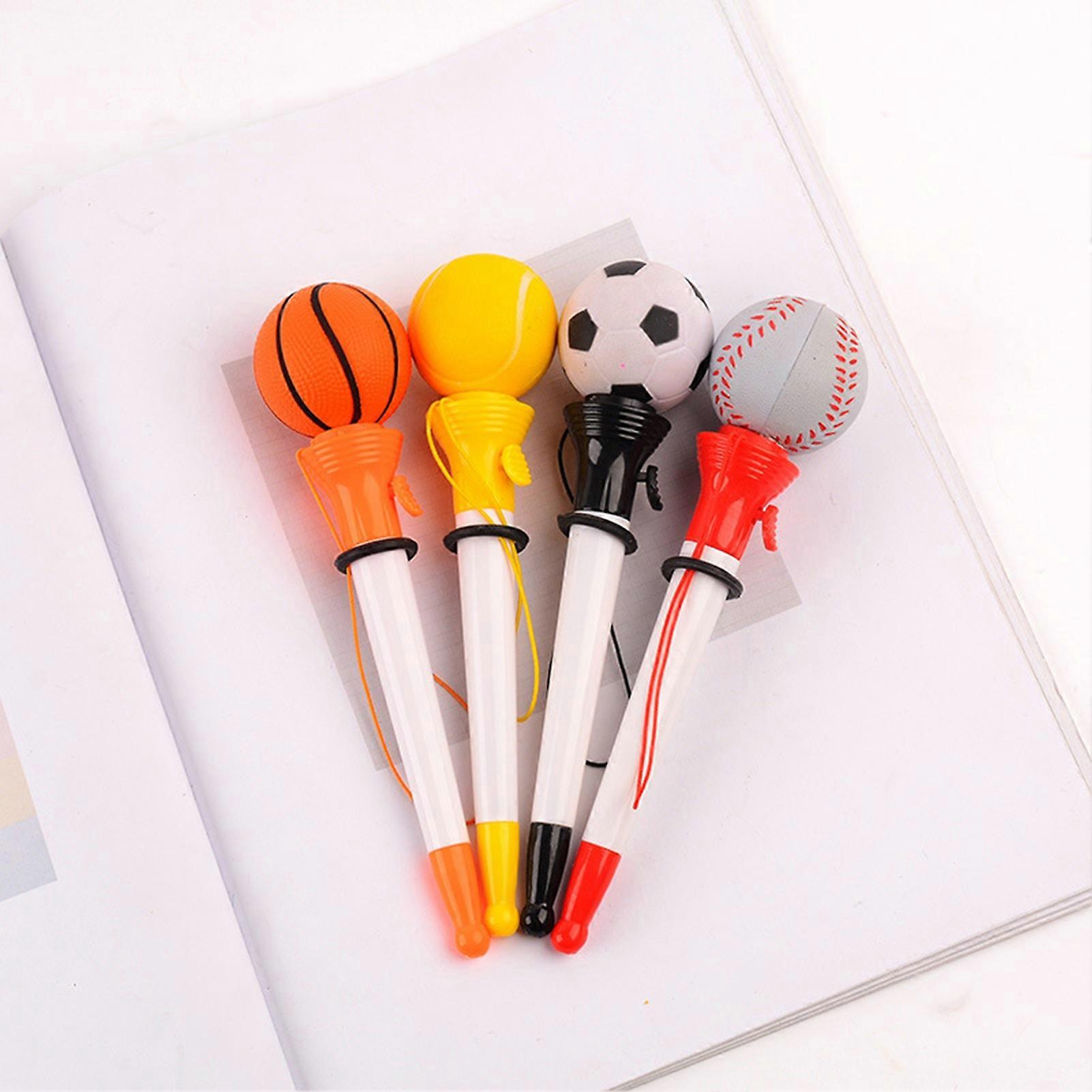 Creative Ballpoint Pen Basketball Football Tennis Volleyball Shape ...