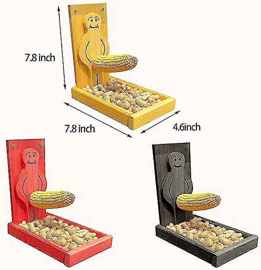 Proud Man Squirrel Feeder, Funny Proud Man Squirrel Feeder Wild Bird ...