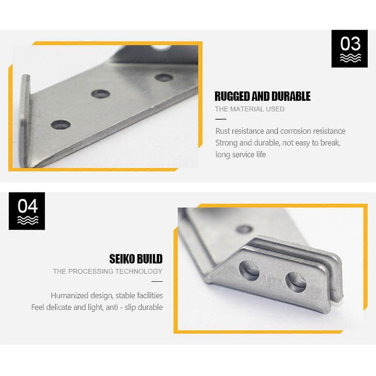 Universal Furniture corner connection, trapezoidal corner bracket, 4 ...