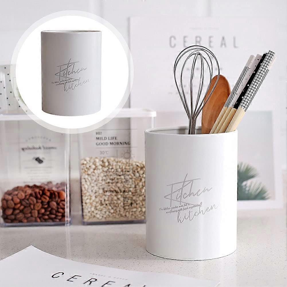 Modern Stainless Steel Kitchen Utensil Crocks,Utensil Organizer Caddy ...