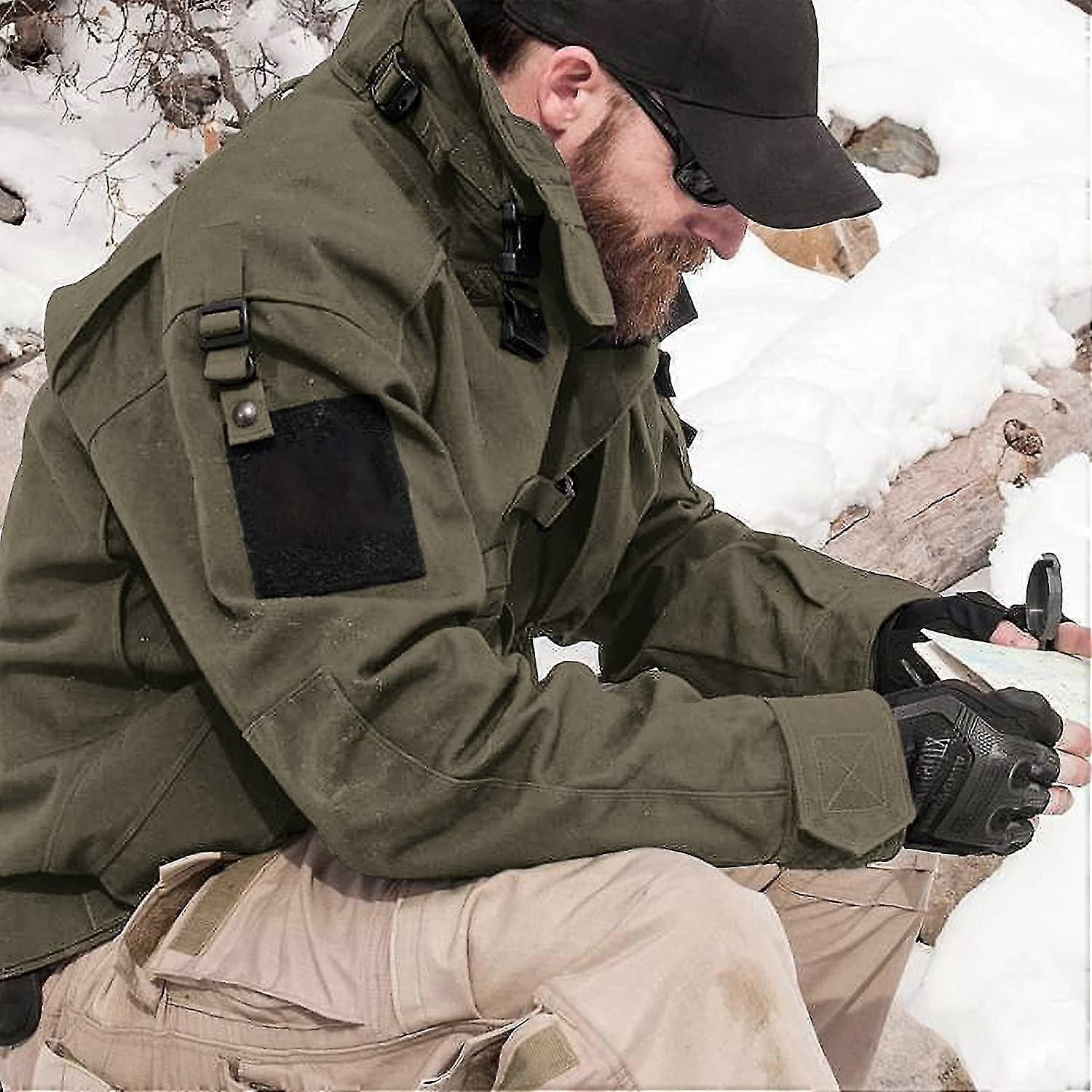 Men's Military Jacket Outdoor Tactical Waterproof Jacket Army Jackets ...