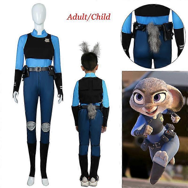 Zootopia Cosplay Costume Movie Zootropolis Judy Hopps Costume Rabbit ...