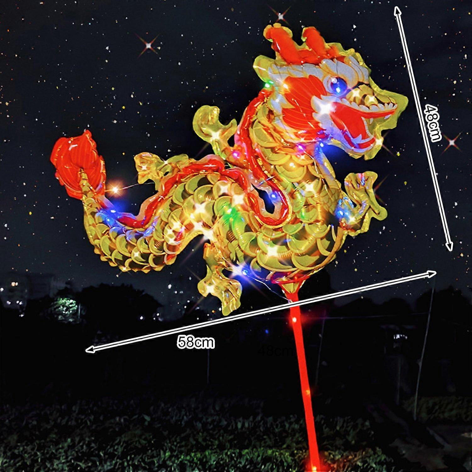 5Pcs 3D Dragon Balloons Cartoon Cute Aluminum Foil Dragon Balloons ...