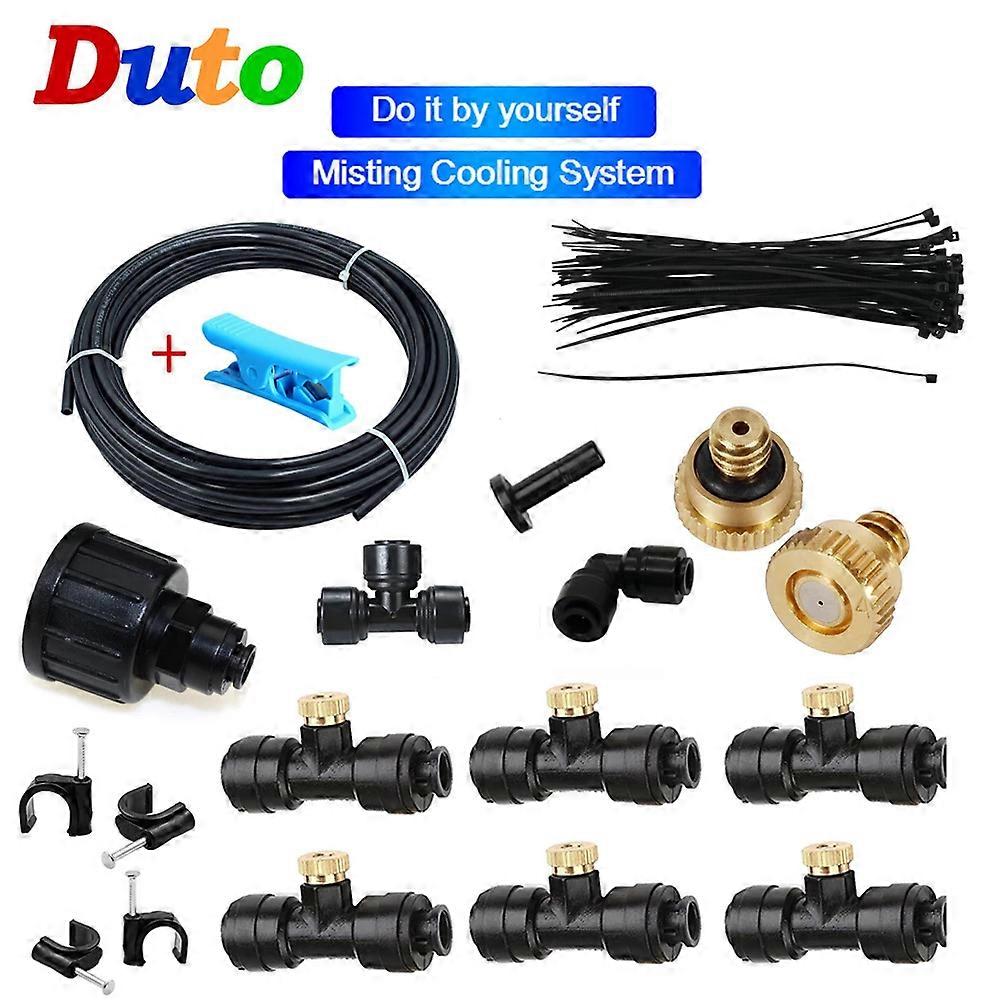 Low Pressure Misting Cooling System Brass Atomizing Nozzles 0.1mm-0.8mm ...
