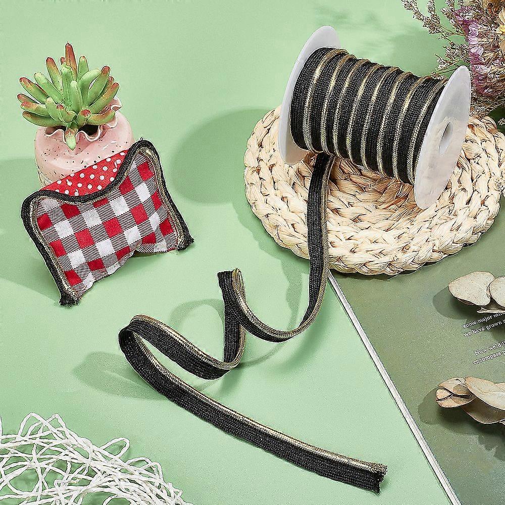 20 Yards Piping Trim with Welting Cord Black Maxi Piping Bias Tape Lip ...