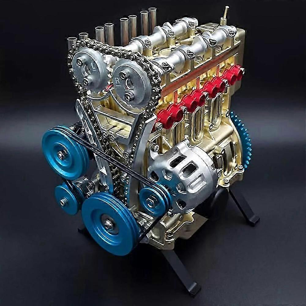 8-Cylinder Full Metal Car Engine Model, Resin Car Engine Model Kit ...