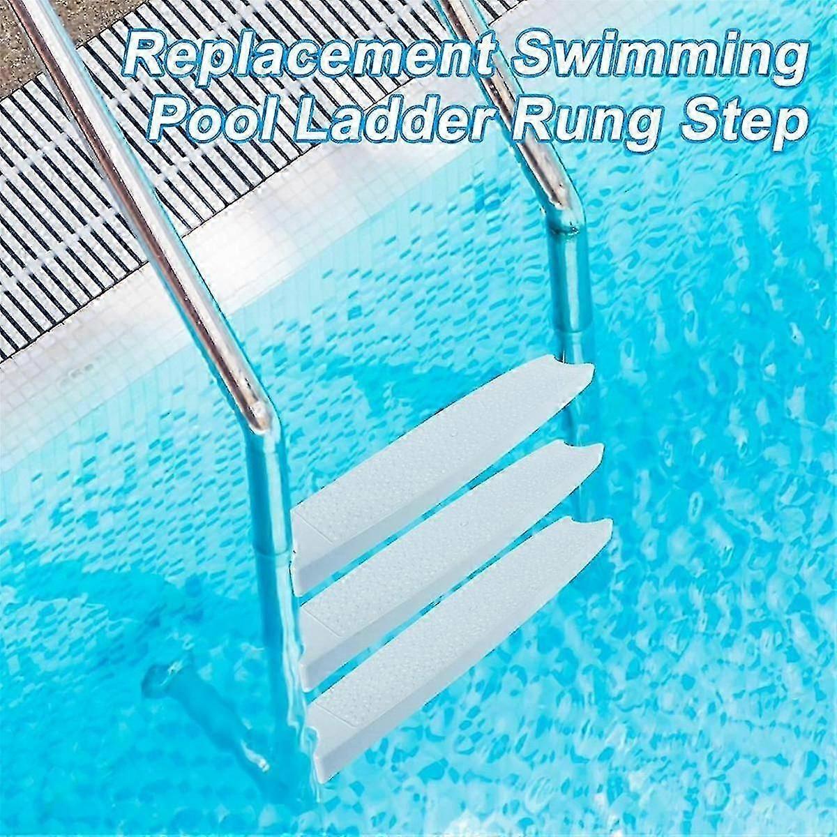 3PCS Universal Swimming Pool Ladder Steps, Swimming Pool Replacement ...