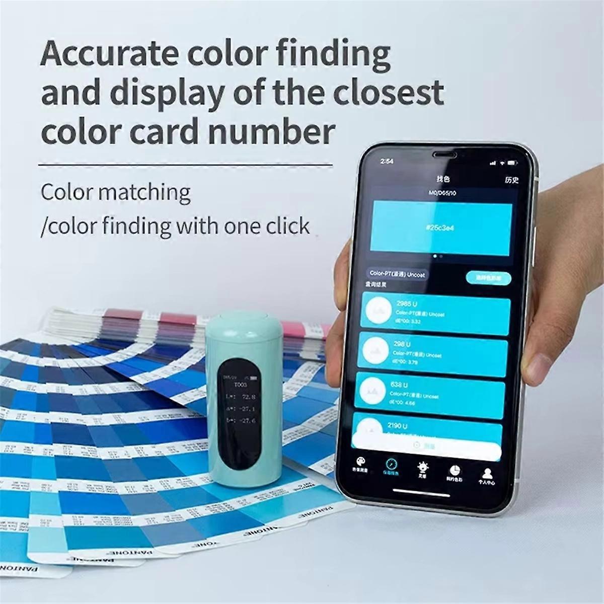 CR30 Colorimeter High-Precision Paint Fabric Coating Tester Colorimeter ...