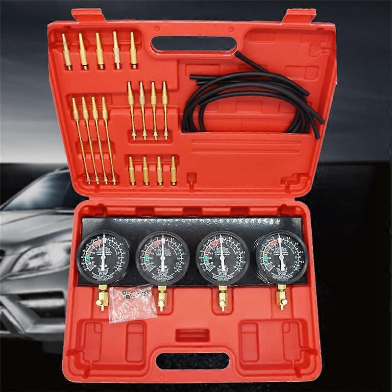 Four-Cylinder Vacuum Carburetor Synchronizer Sync 4 Gauge Motorcycle ...