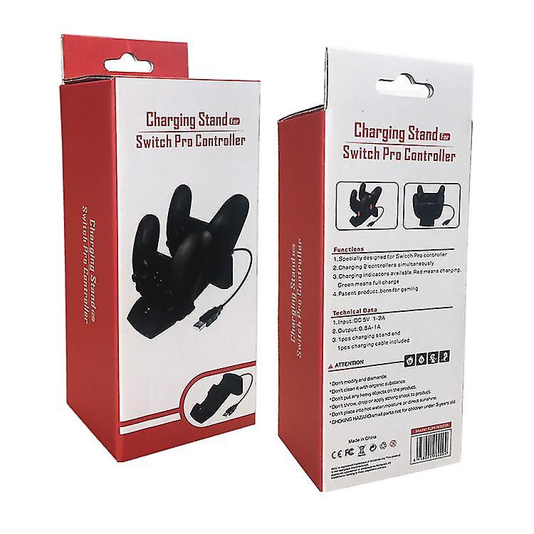 Dual Usb Charging Stand Station Cradle For Switch Pro | Fruugo UK