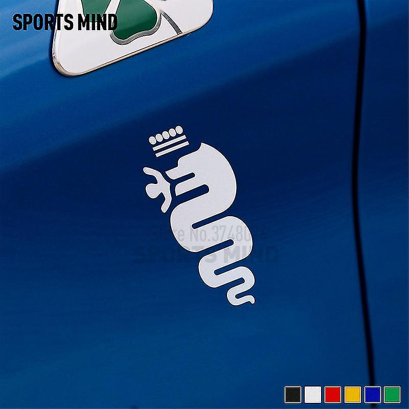 2 Pieces Car Sticker Decal Automobiles Car Styling For Alfa Giulia ...