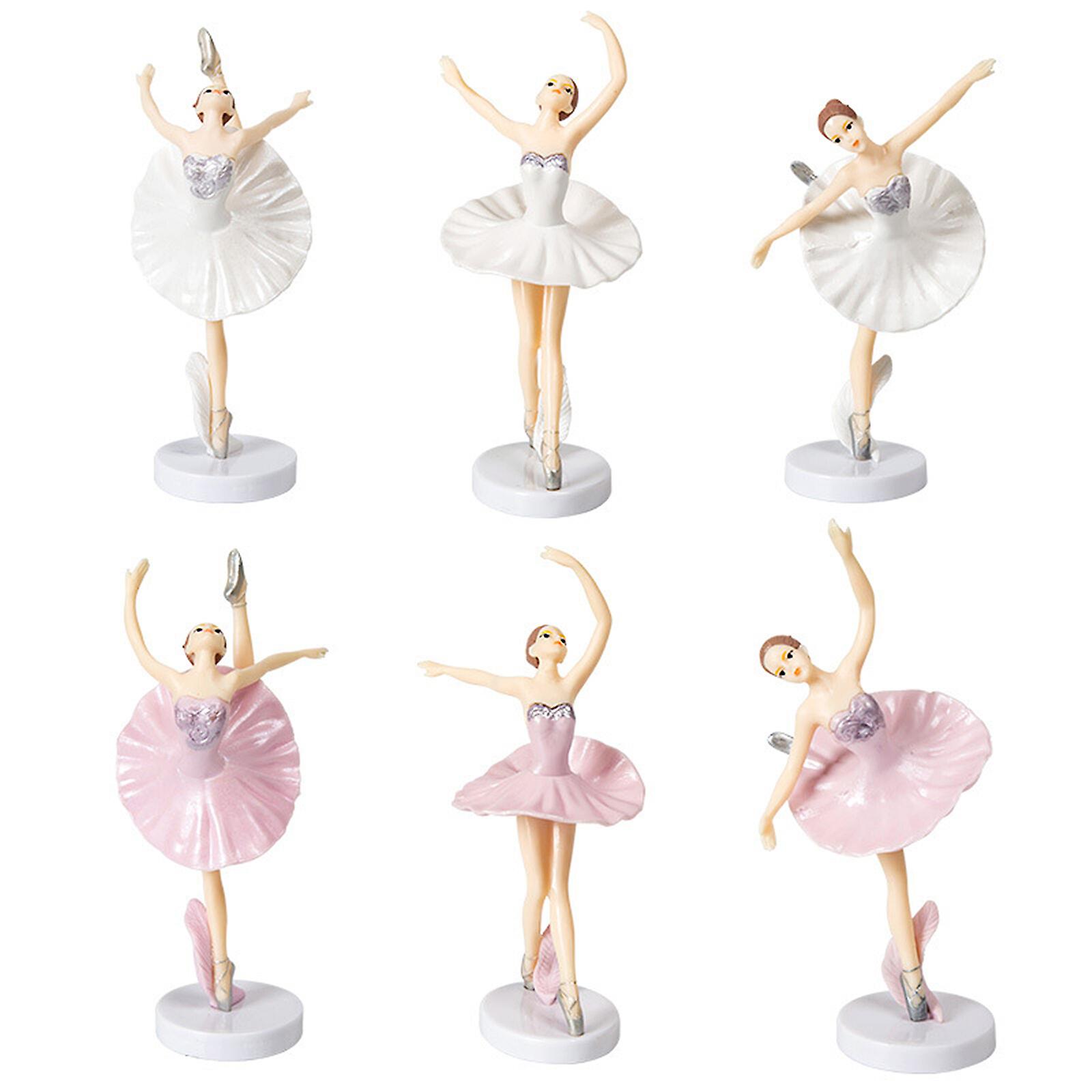 100% New,Ballet Dancer Ballerina Cake Topper Figurine Toys Birthday ...
